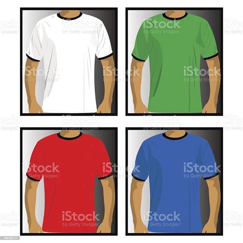 Tshirts Stock Illustration Download Image Now Vector Adult