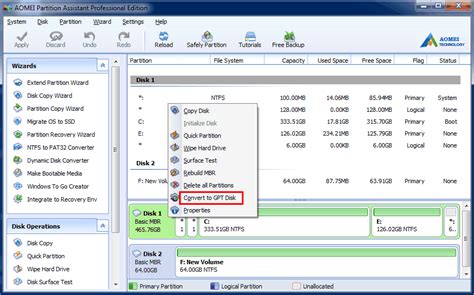 convert windows 7 mbr disk to gpt without data loss in different situations