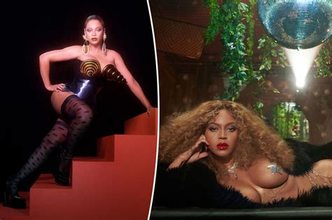 See All Of Beyoncés Sexy Renaissance Album Art Outfits