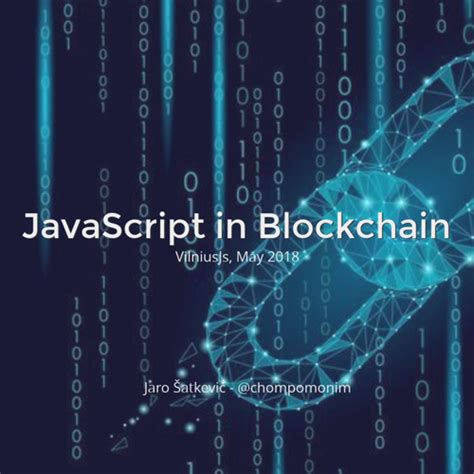 javascript in blockchain