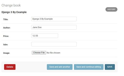 how to build a crud application using django in python python code