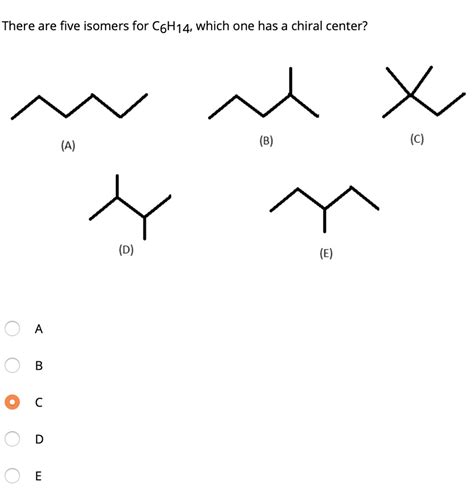 Constitutional Isomers C6h14
