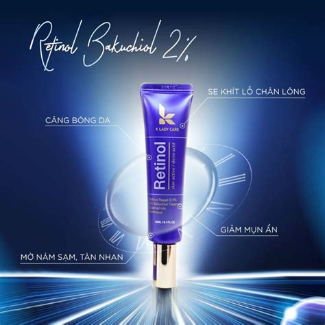Kem DƯỠng Retinol Repair 0 5 K Lady Care 30ml Dn Cosmetics 1 Mỹ