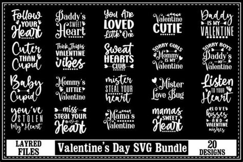 Valentines Day Svg Bundle Bundle · Creative Fabrica