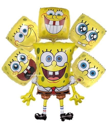 Globos Bob Esponja X 6 Piezas Mercado Libre