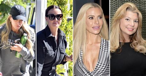 Kyle Richards And Teddi Mellencamp Spotted Leaving Dorit Kemsleys Home