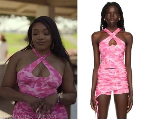 Rap Sh T Season 2 Episode 8 Pink Camo Crop Top And Skirt Shop Your Tv