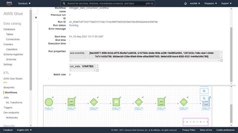 how to build a serverless event driven workflow with aws glue and