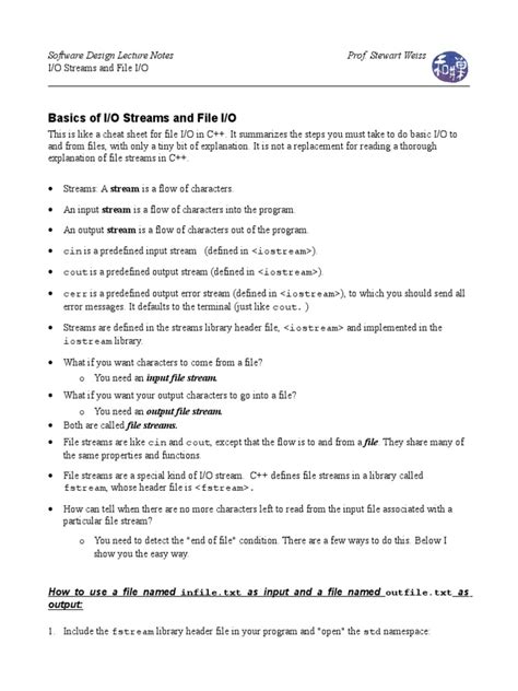 c basics of i o streams and file i o filename computer file