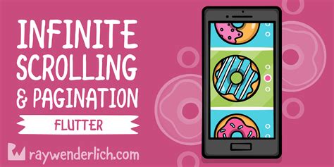 infinite scrolling pagination in flutter