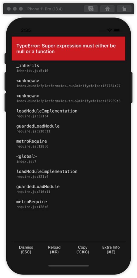 typeerror super expression must either be null or a function · issue