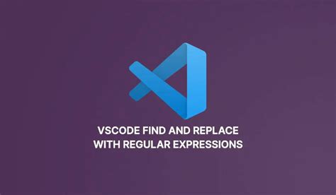 vscode regex find and replace guides and recipes linuxpip