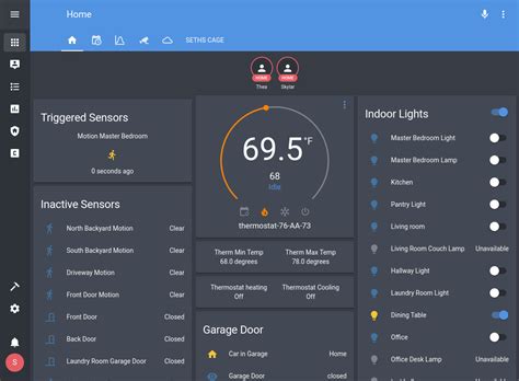 great way to display triggered sensors in home assistant