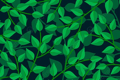 Background Ilustrasi Vektor Latar Belakang Bermotif Daun Tropis