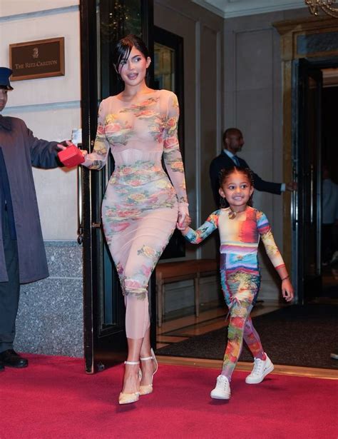 Kylie Jenner Showed Off Her Corset In A Completely Sheer Dress Sheer