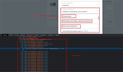 [code example] how can i select an item from the div dropdown items