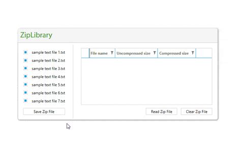wpf zip library control telerik ui for wpf