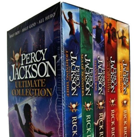 Percy Jackson Ultimate Collection Box Set Hobbies And Toys Books