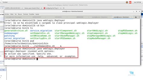 Curso Oracle Weblogic 12c Desde Cero 40 Desplegar Con Weblogic