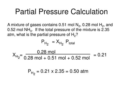 Ppt Gas Mixtures Partial Pressure Powerpoint Presentation Free