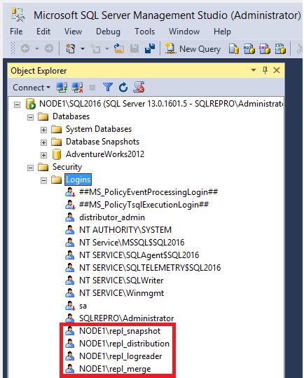 tutorial preparación para la replicación sql server microsoft learn