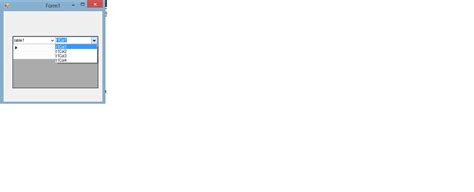 c cascade combobox in datagridview not working properly stack overflow