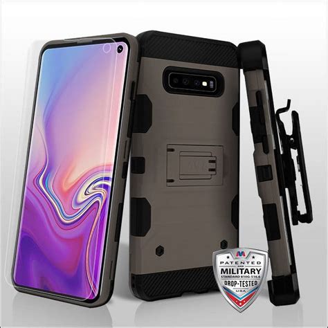 Samsung Galaxy S10 6 1 Phone Case Combo Tuff Hybrid Impact Armor
