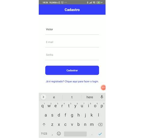react native and firebase authentication database and firestore