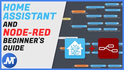 how to get started with node red and home assistant juanmtech