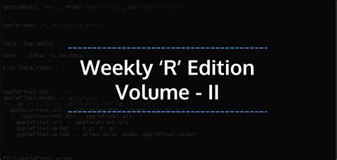 r weekly bulletin vol ii