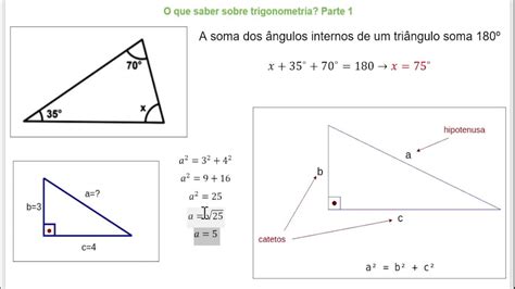 Soma De ângulos Internos De Um Triângulo Exercicio E Teorema De