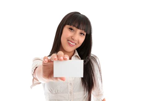 Hình ảnh Người Phụ Nữ Quyến Rũ Nhấp Nháy Doanh Nghiệp Hoặc Thẻ Căn Cước