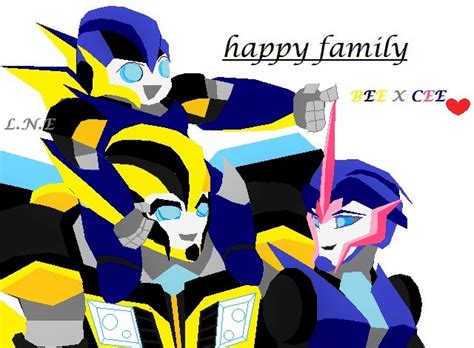 Transformers Prime Bumblebee And Arcee In Love