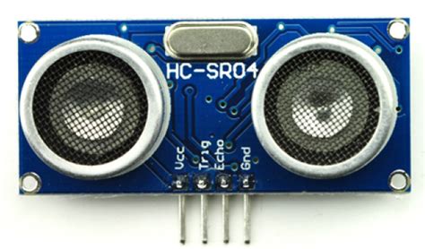 hc sr04 ultrasonic range finder robotshop