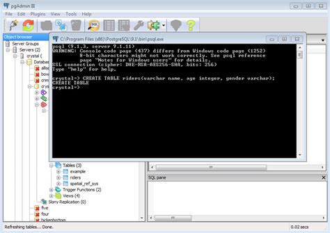sql3 — spatial database design