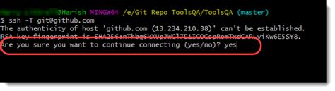 tools qa how to generate add and set up git ssh