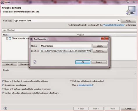 java maven setup and eclipse