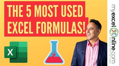 the 5 most used excel formulas and functions vlookup index match