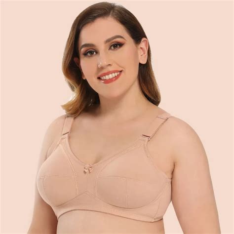Women Bra Big Size C Cup 36 38 40 42 44 46 48 Sexy Wireless Underwear