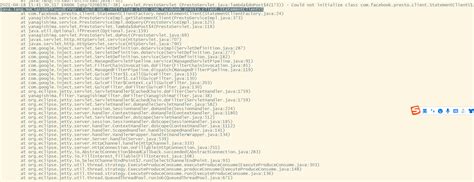 java lang noclassdeffounderror could not initialize class com facebook