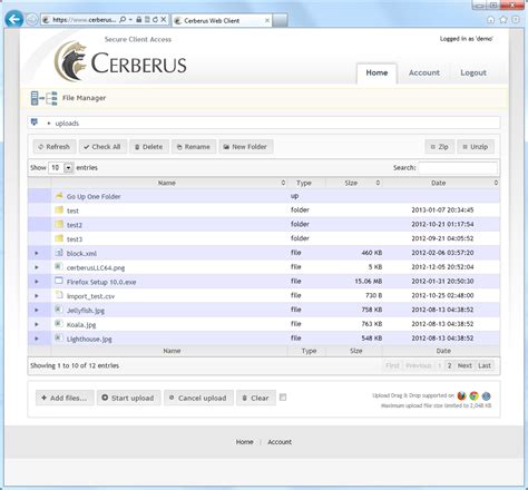 Cerberusftp Server Control Your Data Affordable Secure Ftp Server