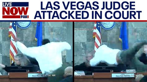 Las Vegas Judge Attacked In Court By Defendant During Sentencing