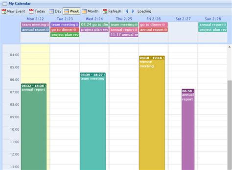 top 5 best jquery scheduler and events calendar for web applications