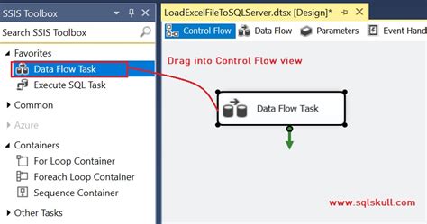 load data from excel file to sql server table using ssis