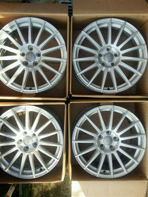 18 Inch 5x112 Genuine Audi A4 Dtm Alloy Wheels In Newtownabbey