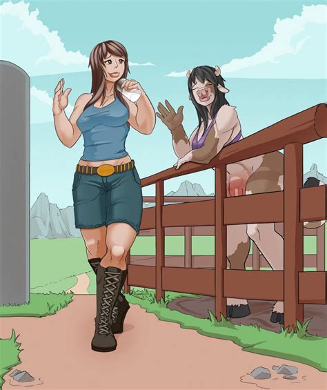 New Moo [f F Anthro Cow Girl [sora]] Lunate R Transformation