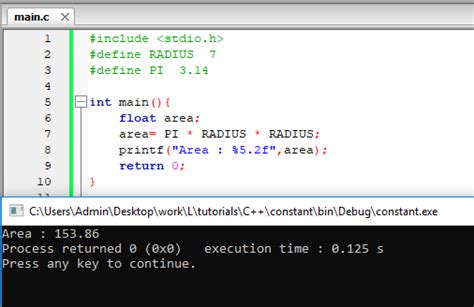 difference between constant and variable in c programming pediaa