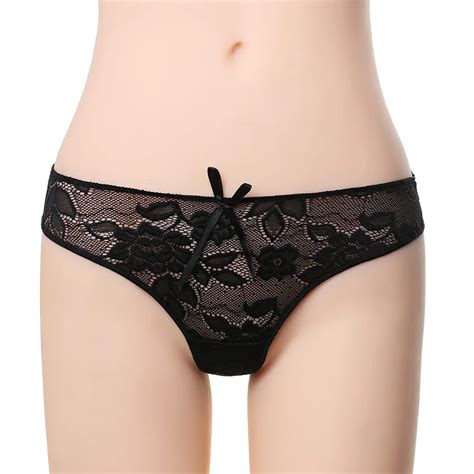 Buy Women Summer Sexy Ultra Thin G String Thongs Lace