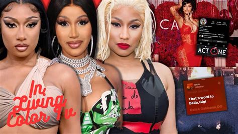 Cardi B “recycles” Nicki Minajs Lyrics In New Song Megan Thee