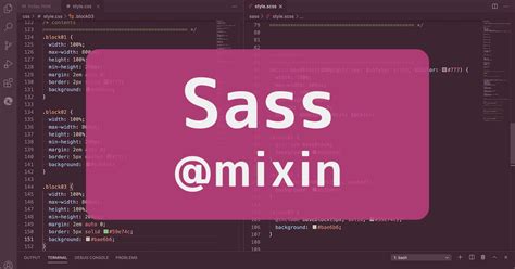 sassの基礎、 mixin（ミックスイン）の使い方 free style